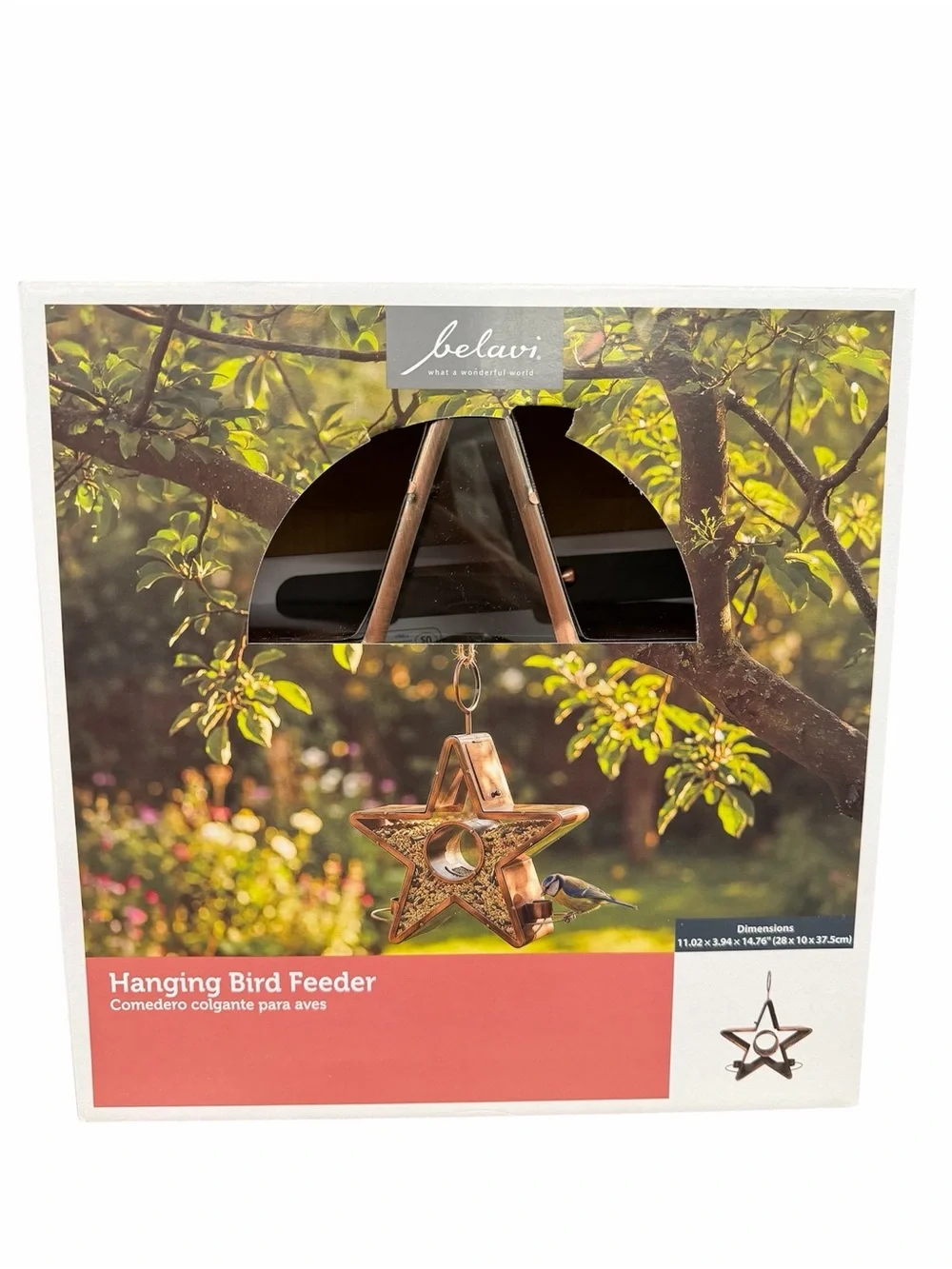 Belavi | Other | Belavi Star Shaped Hanging Bird Feeder | Poshmark